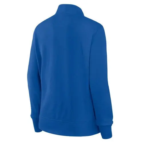 LOGO ATHLETIC New York Giants Velocity Quarter-zip Jacket