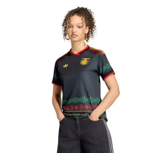 Adidas Jamaica National Team 2026 Away Replica Jersey - Black