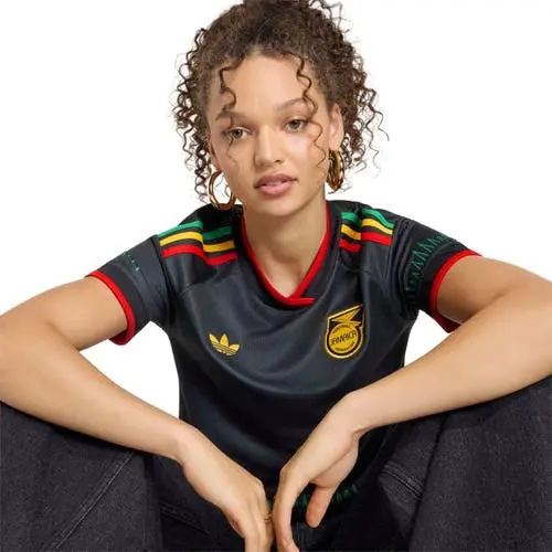 Adidas Jamaica National Team 2026 Away Replica Jersey - Black