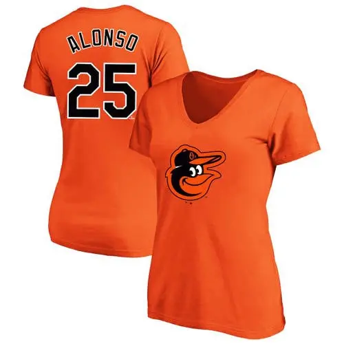 Profile Pete Alonso Baltimore Orioles Name & Number V-neck T-shirt