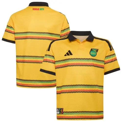 Adidas Youth Jamaica National Team 2026 Replica Jersey - Yellow