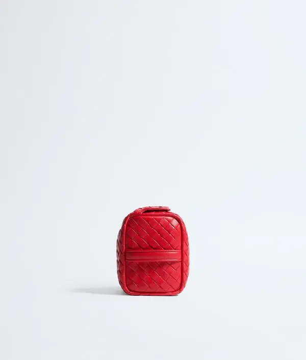 Bottega Veneta Small Cubo Padded Intrecciato Leather Pouch