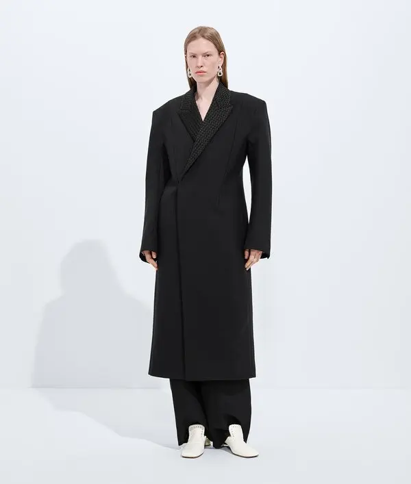 Bottega Veneta Splittable Wool And Mohair Coat