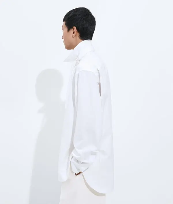 Bottega Veneta Compact Cotton Shirt