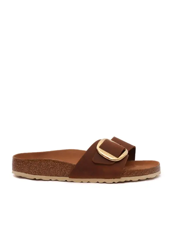 BIRKENSTOCK Madrid Big Buckle Sandal - Red