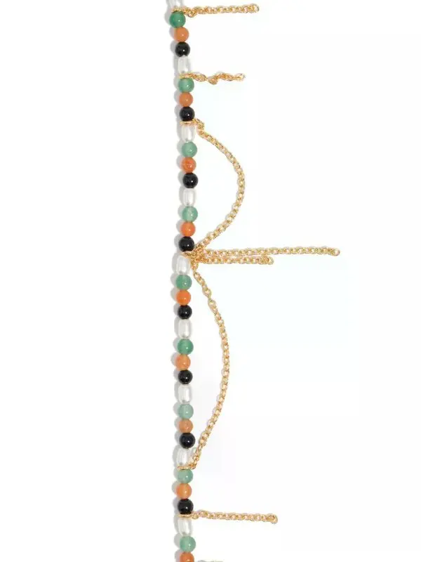 Bimba Y Lola Beaded Chain Bracelet