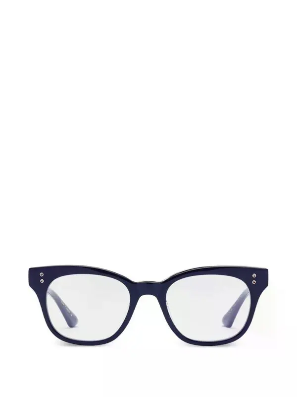 Dita Rhythm Round-frame Glasses - Blue
