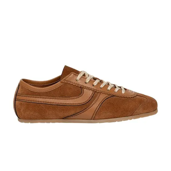 Dries Van Noten Leather Sneaker - Tan