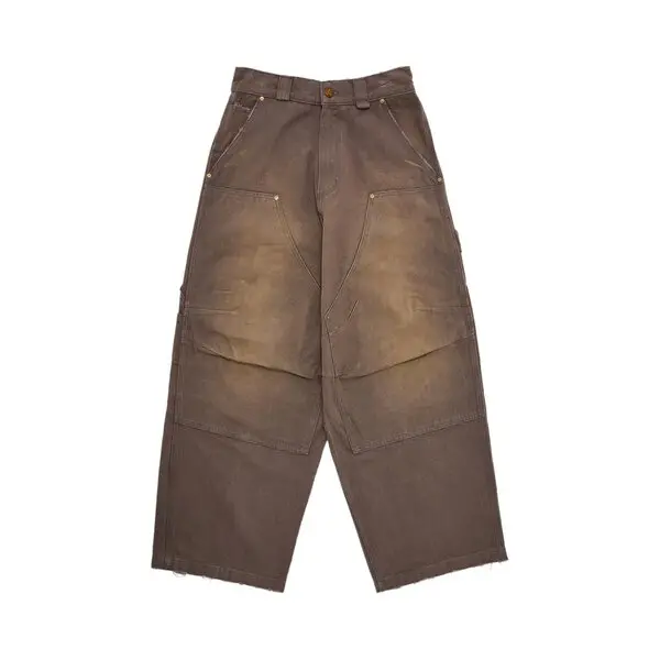 WILLY CHAVARRIA Stockton Double Knee Pant - Grey
