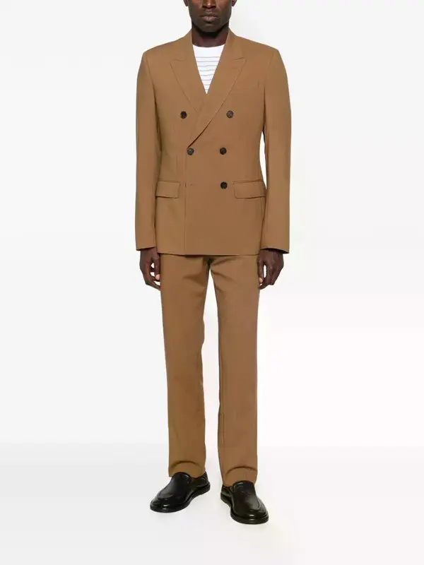 Sandro Concealed-fastening Trousers - Brown