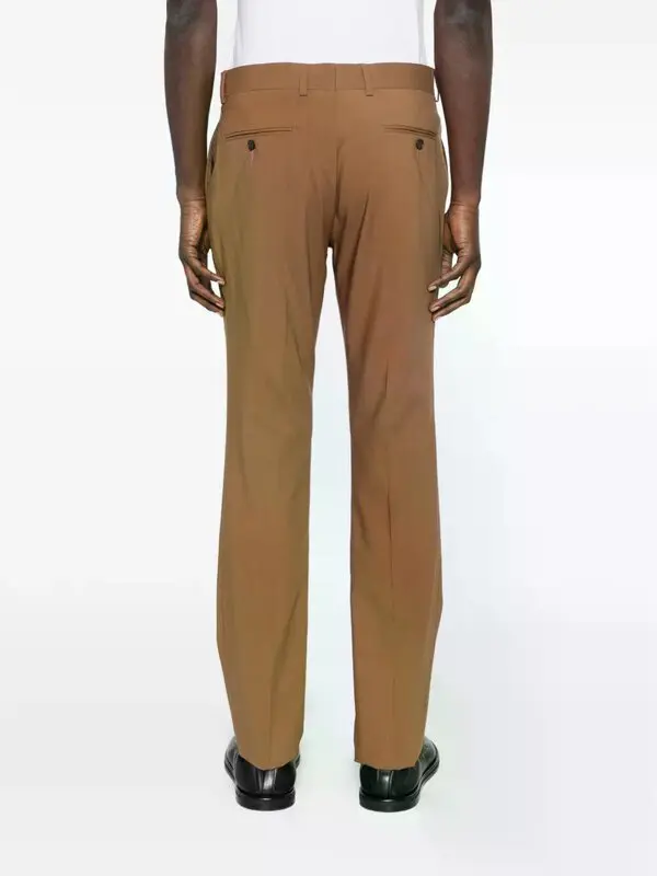 Sandro Concealed-fastening Trousers - Brown