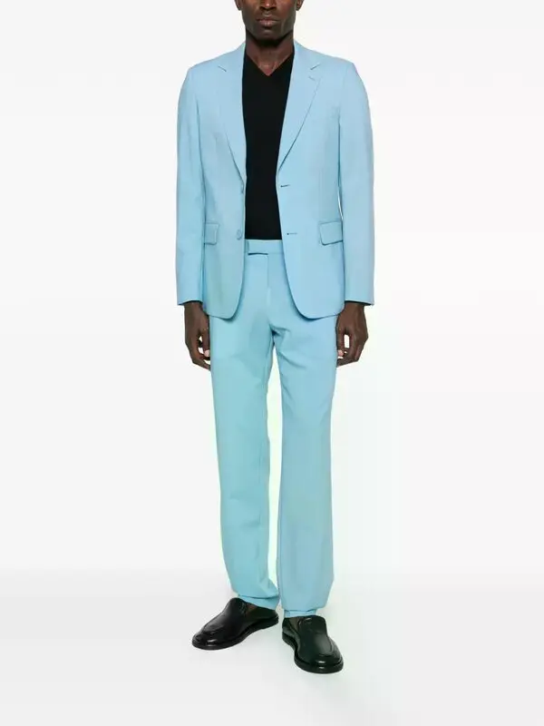 Sandro Belt-loops Trousers - Blue
