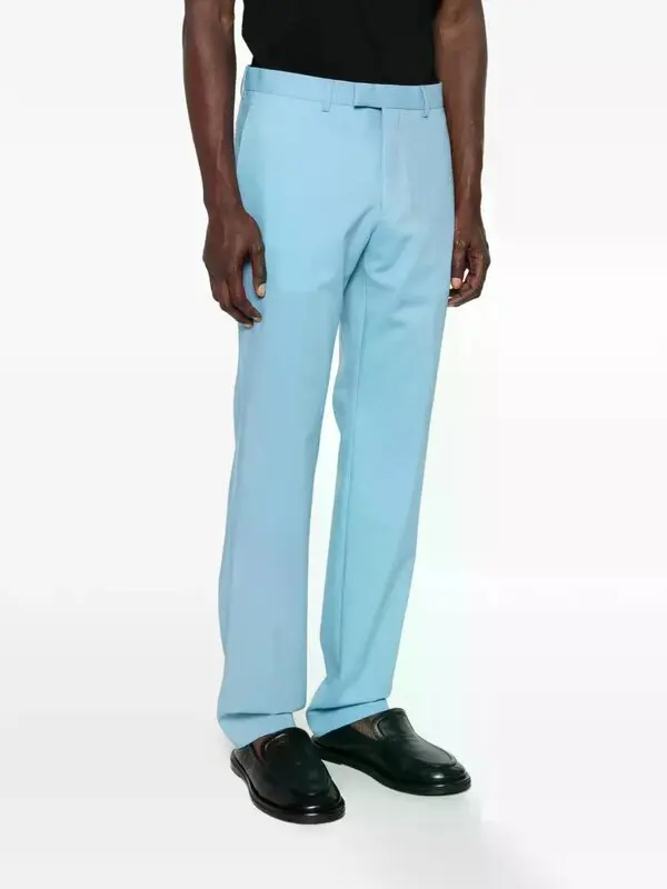 Sandro Belt-loops Trousers - Blue