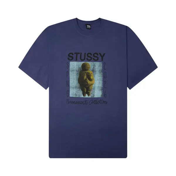 StÜssy Permanent Collection Pigment Dyed Tee - Blue