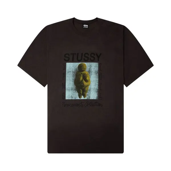 StÜssy Permanent Collection Pigment Dyed Tee - Black