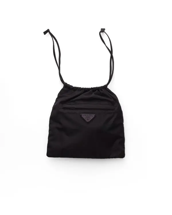 Prada Foldable Re-nylon Pouch - Black