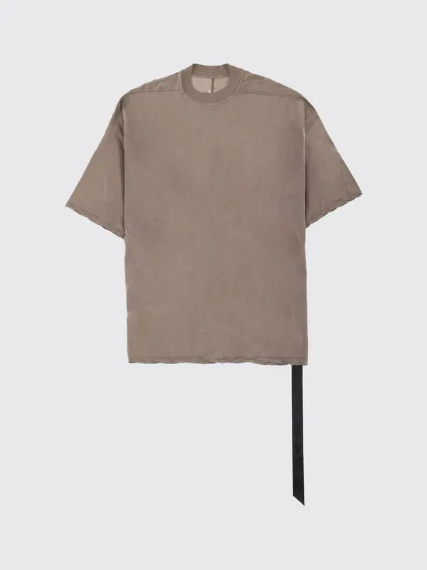 Rick Owens Cotton Oversized T-shirt - Brown