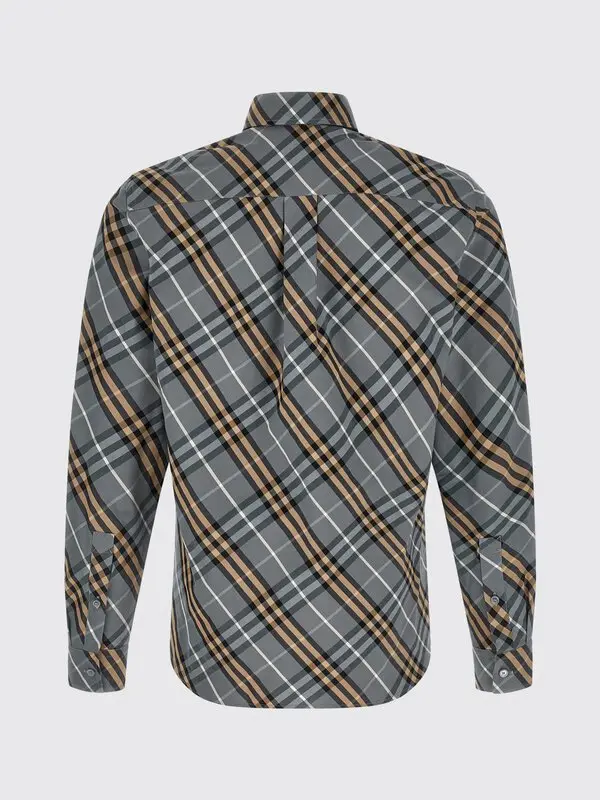 Burberry Casual Cotton Shirt With Vintage Check Print
