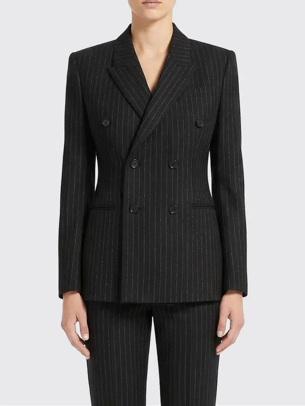 Alexander McQueen Double-breasted Pinstripe Jacket