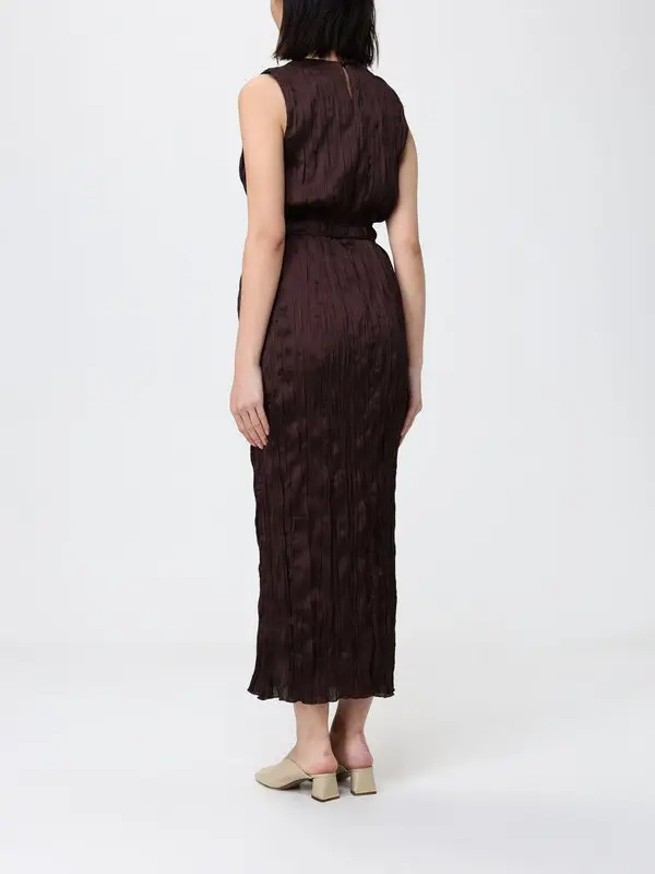 Staud Midi Dress - Brown