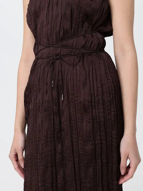 Staud Midi Dress - Brown