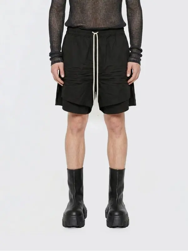 Rick Owens Drawstring Shorts - Black