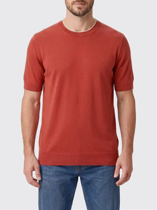 Brunello Cucinelli Cotton Knit Jumper - Strawberry
