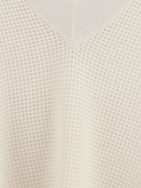Brunello Cucinelli V-neck Sweater - Smoke Grey