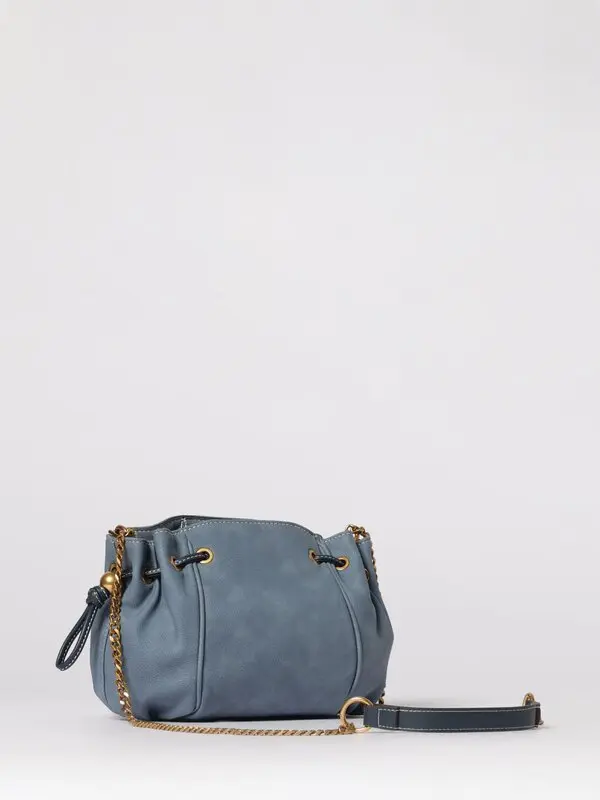 Liu Jo Synthetic Suede Mini Crossbody Bag - Blue