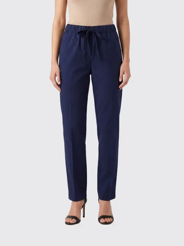 SEMICOUTURE Tailored Trousers With Drawstring Waist