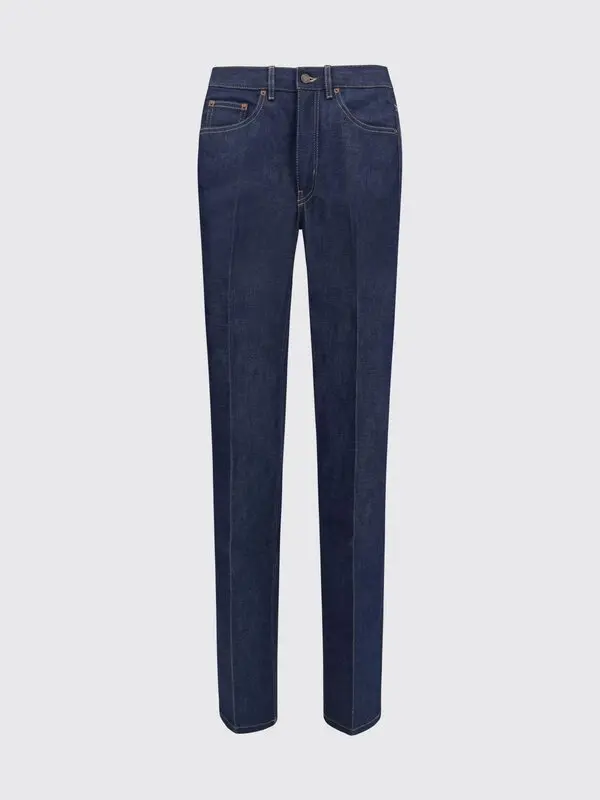 Chloé Slim Fit Cotton Denim Jeans
