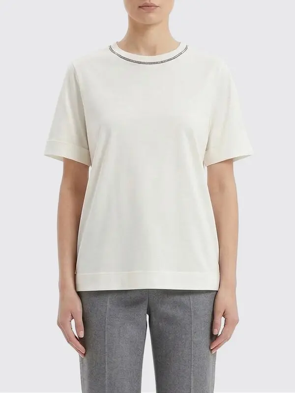 Brunello Cucinelli Cotton T-shirt - White