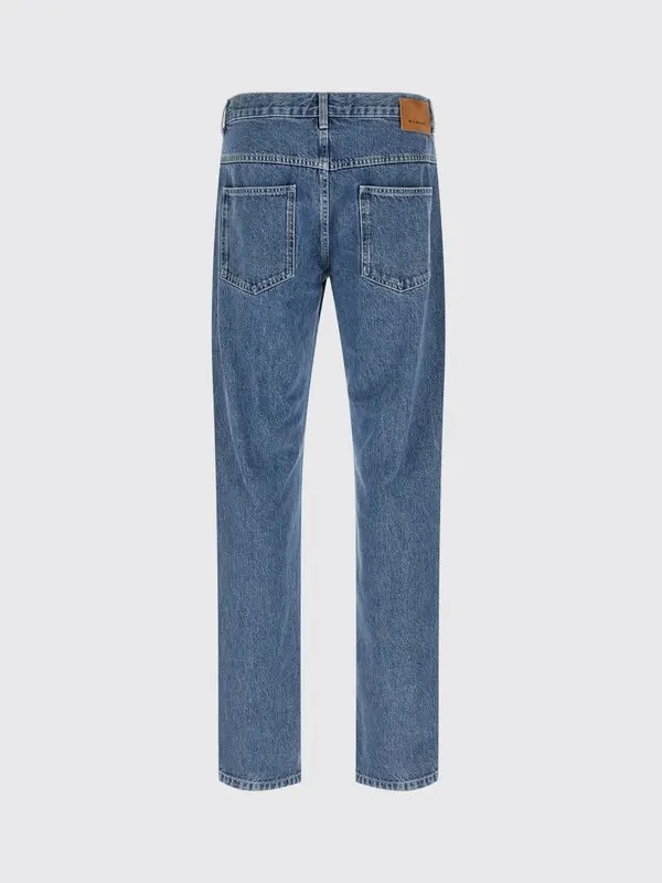 Isabel Marant Étoile Lewys Embroidered Denim Jeans - Blue