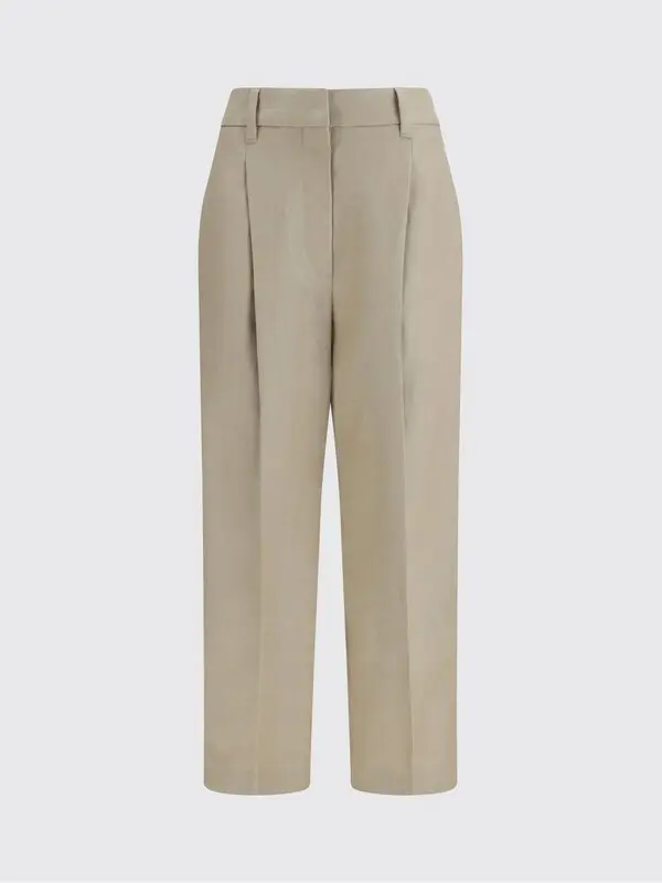 Brunello Cucinelli Linen Palazzo Trousers