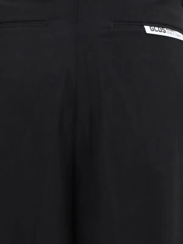 Gcds Wide Leg Tailored Trousers