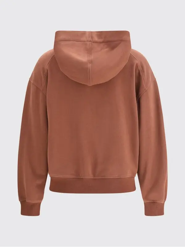 Brunello Cucinelli Zip-up Cotton Hoodie - Burnt