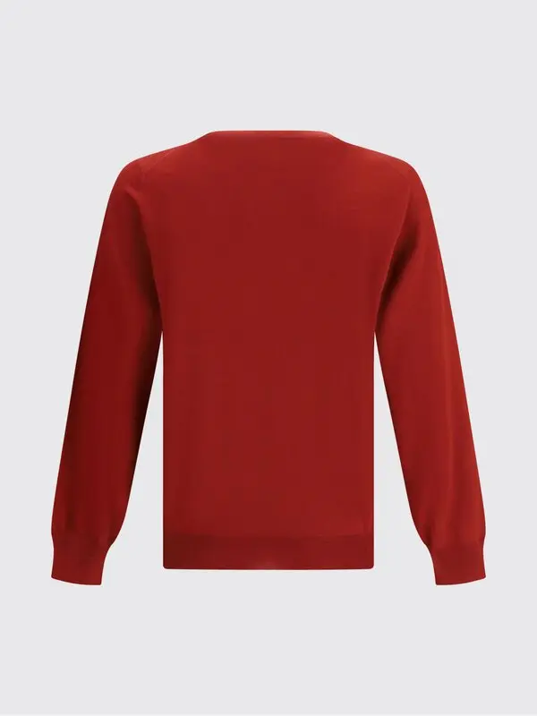 Brunello Cucinelli Crew Neck Sweater - Cherry