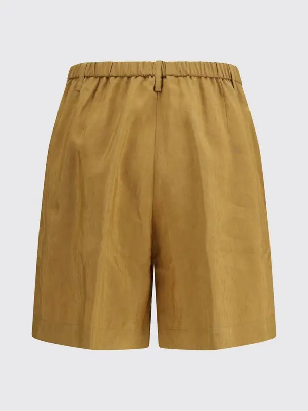FORTE_FORTE Linen Blend Shorts