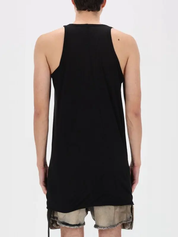 Rick Owens Cotton Tank Top - Black