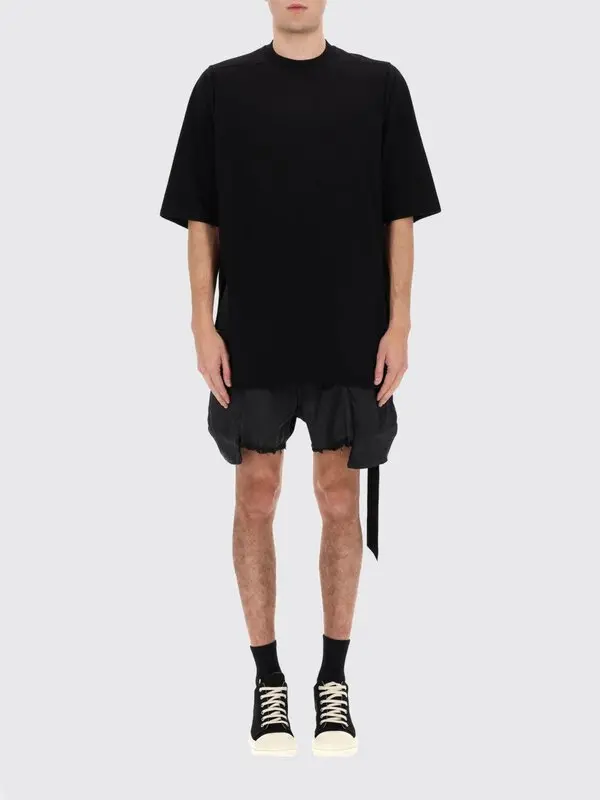 Rick Owens Cotton Oversized T-shirt - Black