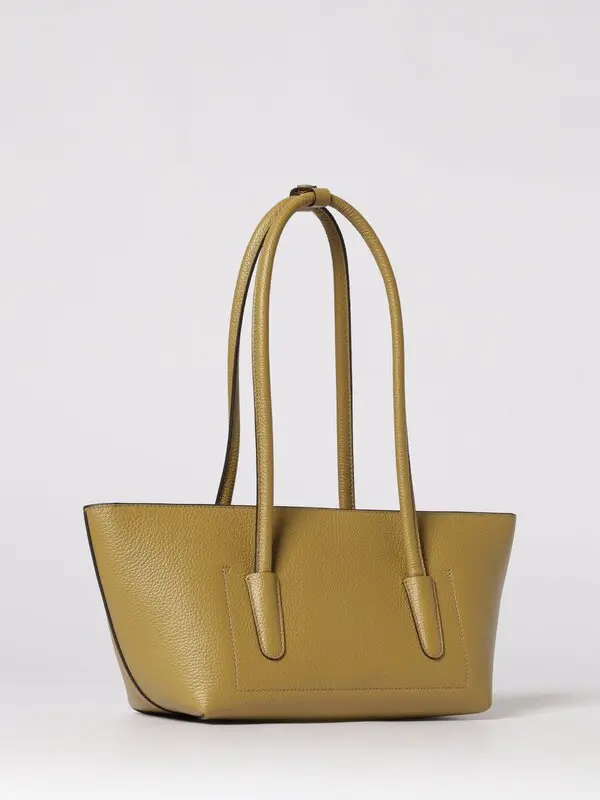 COCCINELLE Grained Leather Beat Double Bag - Green