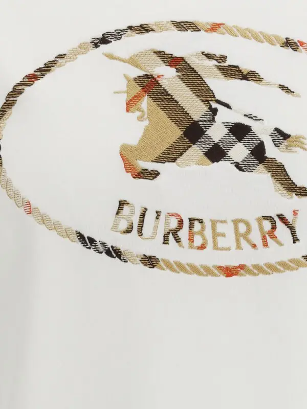 Burberry Cotton T-shirt With Logo