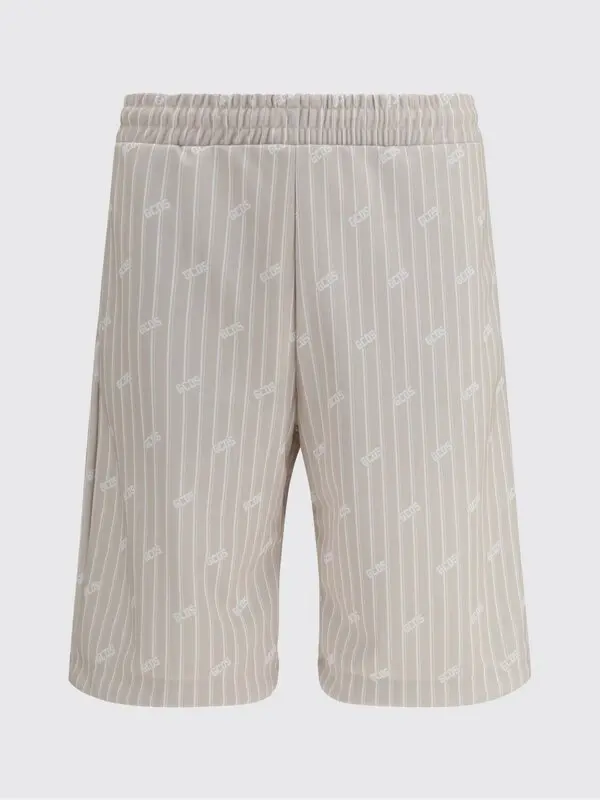 Gcds Technical Fabric Shorts With Striped Logo