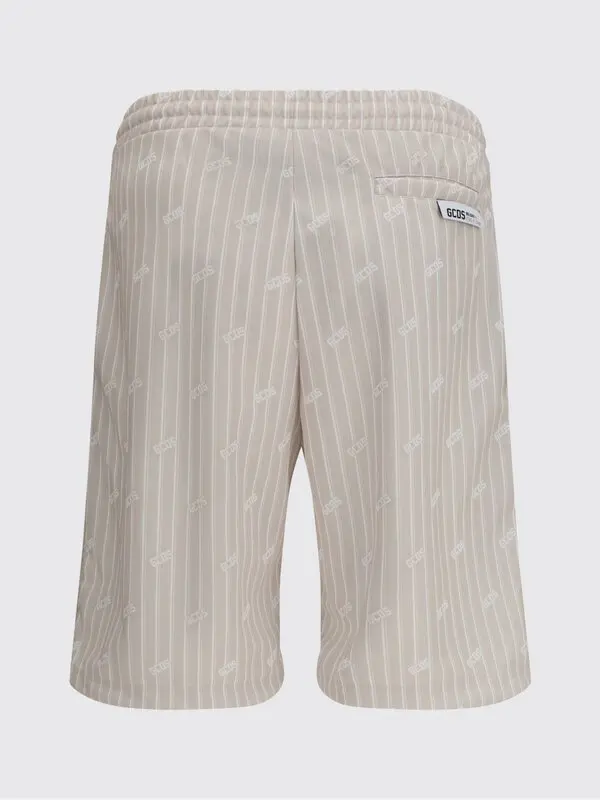 Gcds Technical Fabric Shorts With Striped Logo