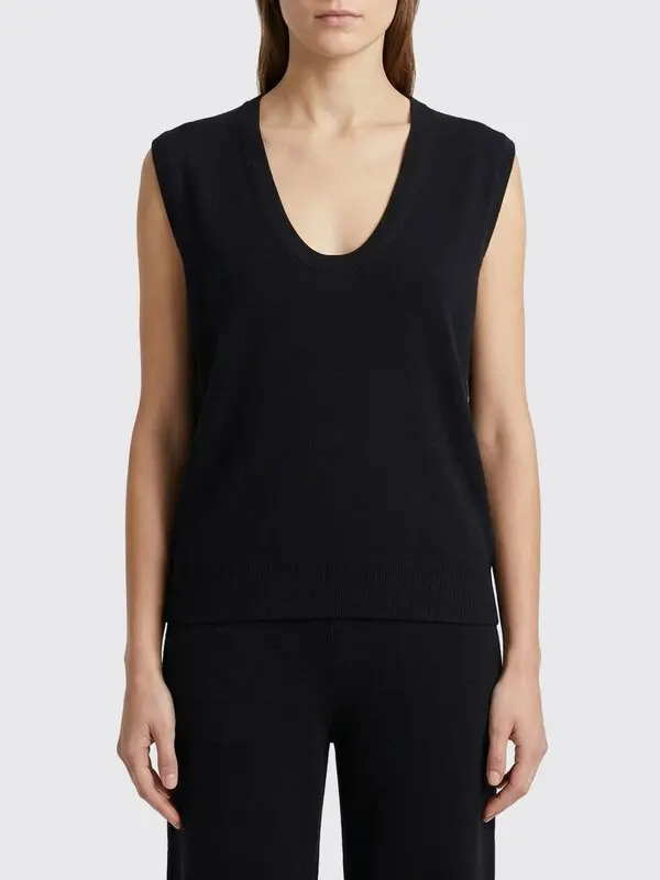 Extreme Cashmere Knitted Vest - Black