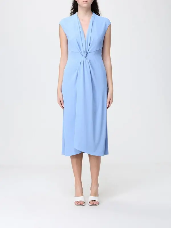 HANITA Draped Midi Dress