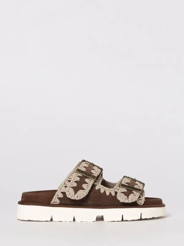 Mou Heeled Sandal - Brown