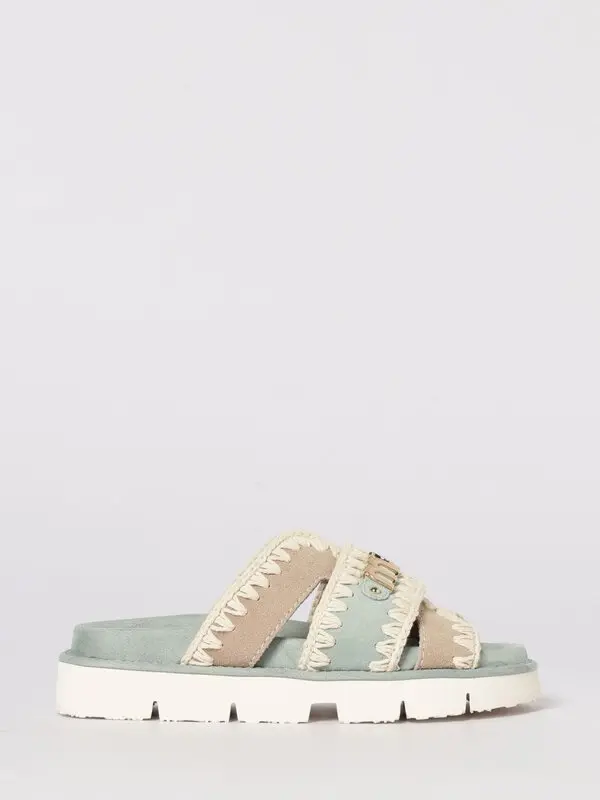 Mou Heeled Sandals - Blue