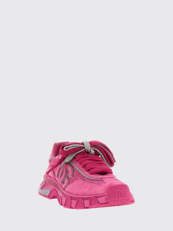 Dolce & Gabbana Lace Sneakers - Fuchsia