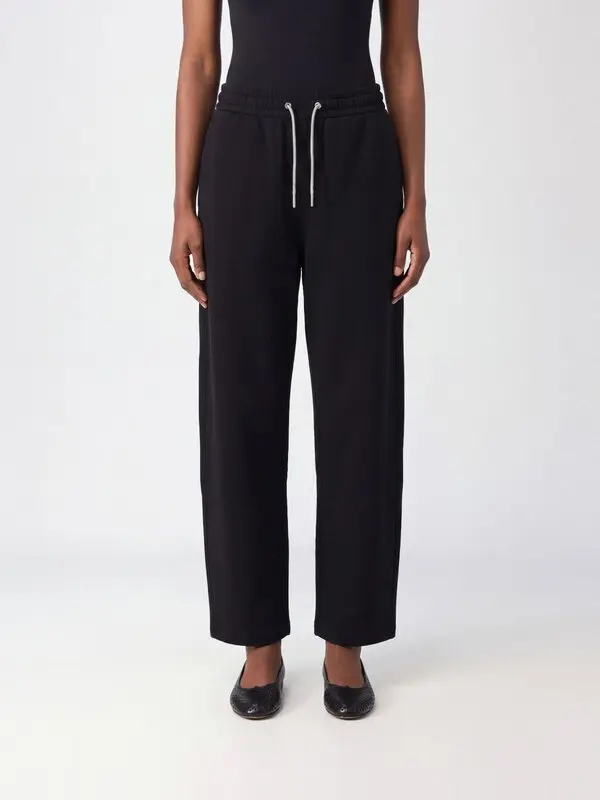 Alexander Wang Drawstring Wide Leg Pants - Black